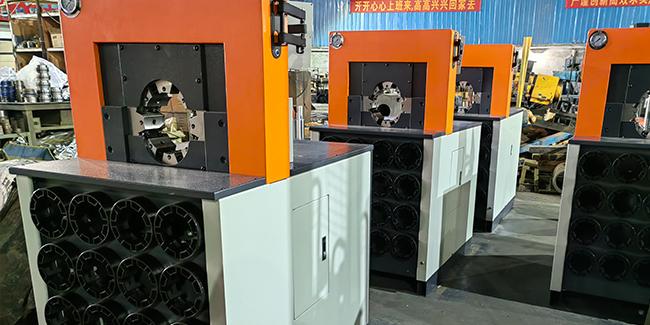 Large Hose Crimper Caterpillar Hydraulic Pipe Repairing Machine Hose ...