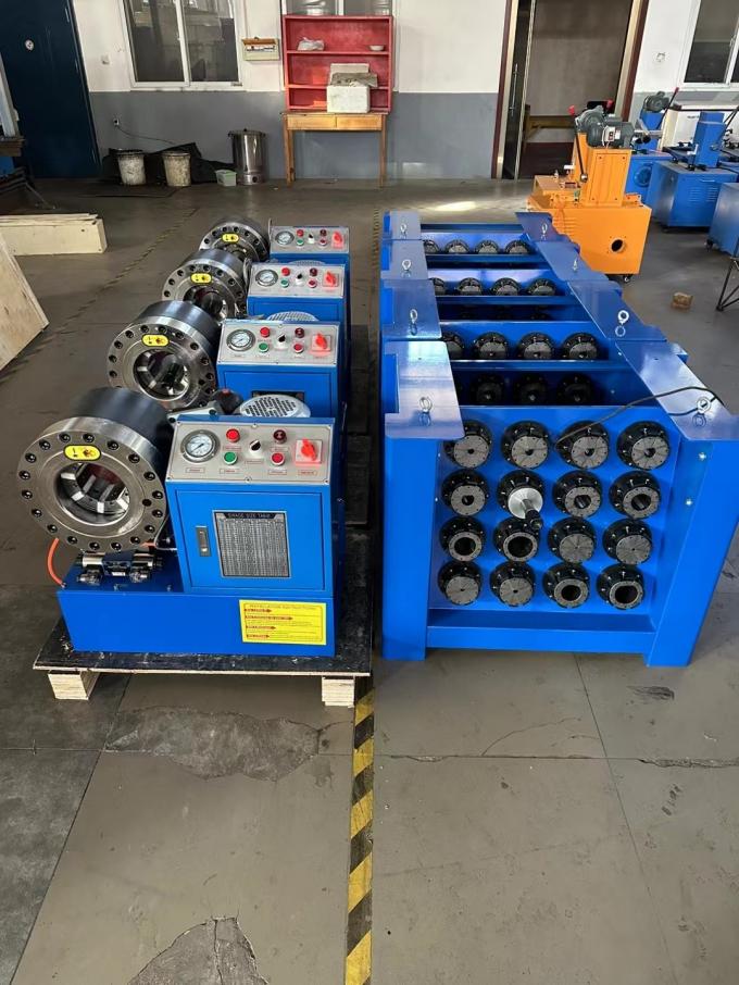 Hydraulic Hose Crimping Machine MS-51KH 500T Hydraulic Hose Crimper ...