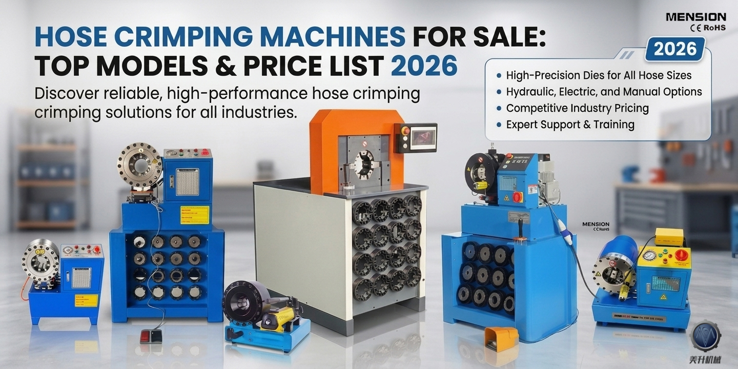 Hose Crimping Machine for Sale – CE Certified, Best Prices 2026