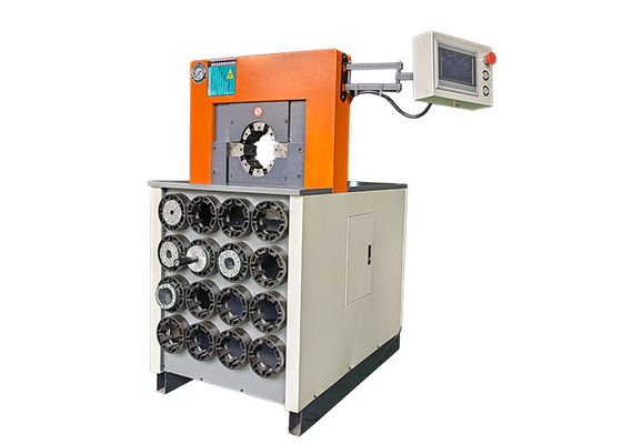 Hydraulic Cable Crimping Machine Air Hose Fitting Crimper Finn Power Swager